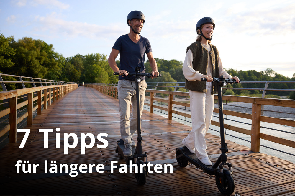 Increase e-scooter range